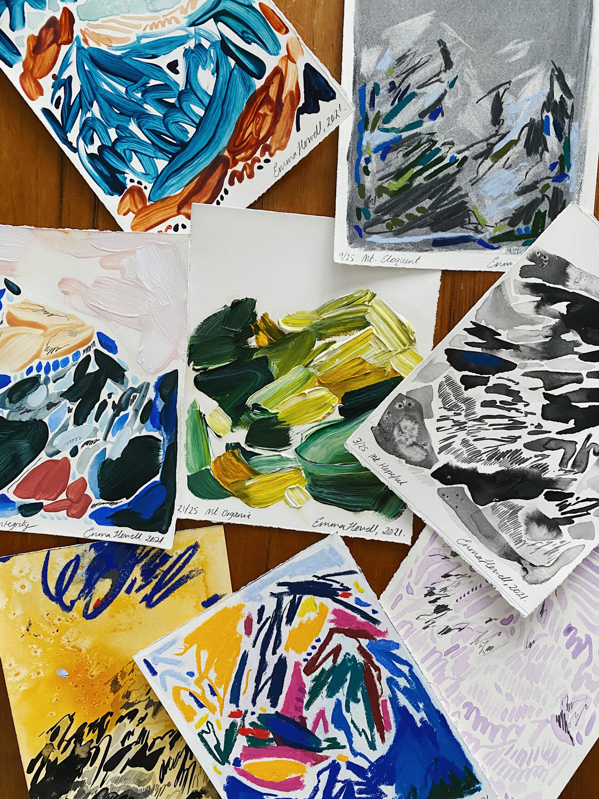 Collection Throwback: Four Years of Emma Howell Art - Blog - Emma Howell