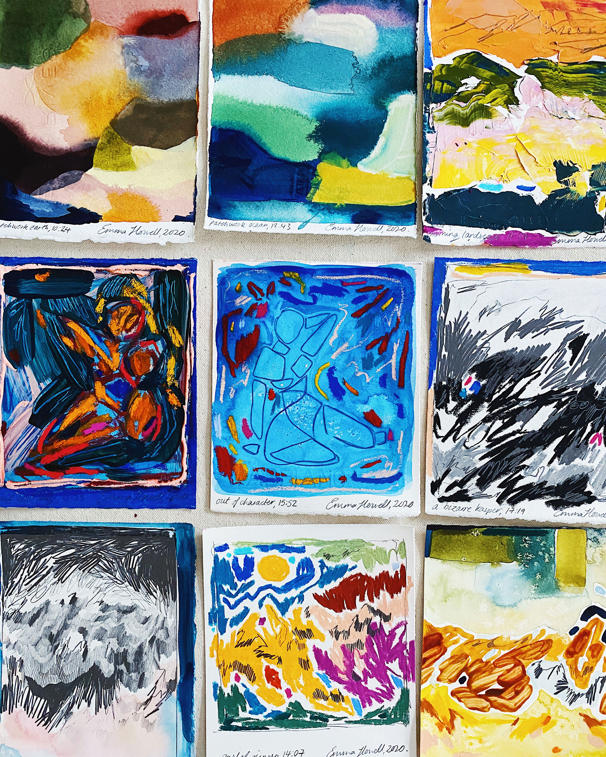 Collection Throwback: Four Years of Emma Howell Art - Blog - Emma Howell